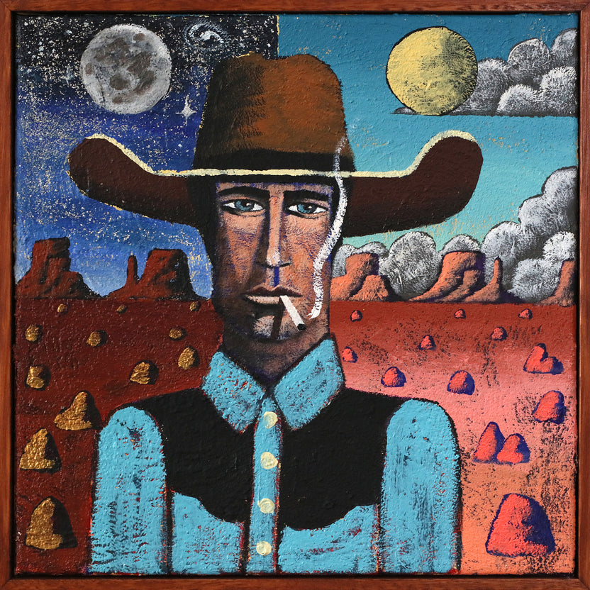 Brunswick Street Gallery - Mickey Mason | Daybreak Cowboy