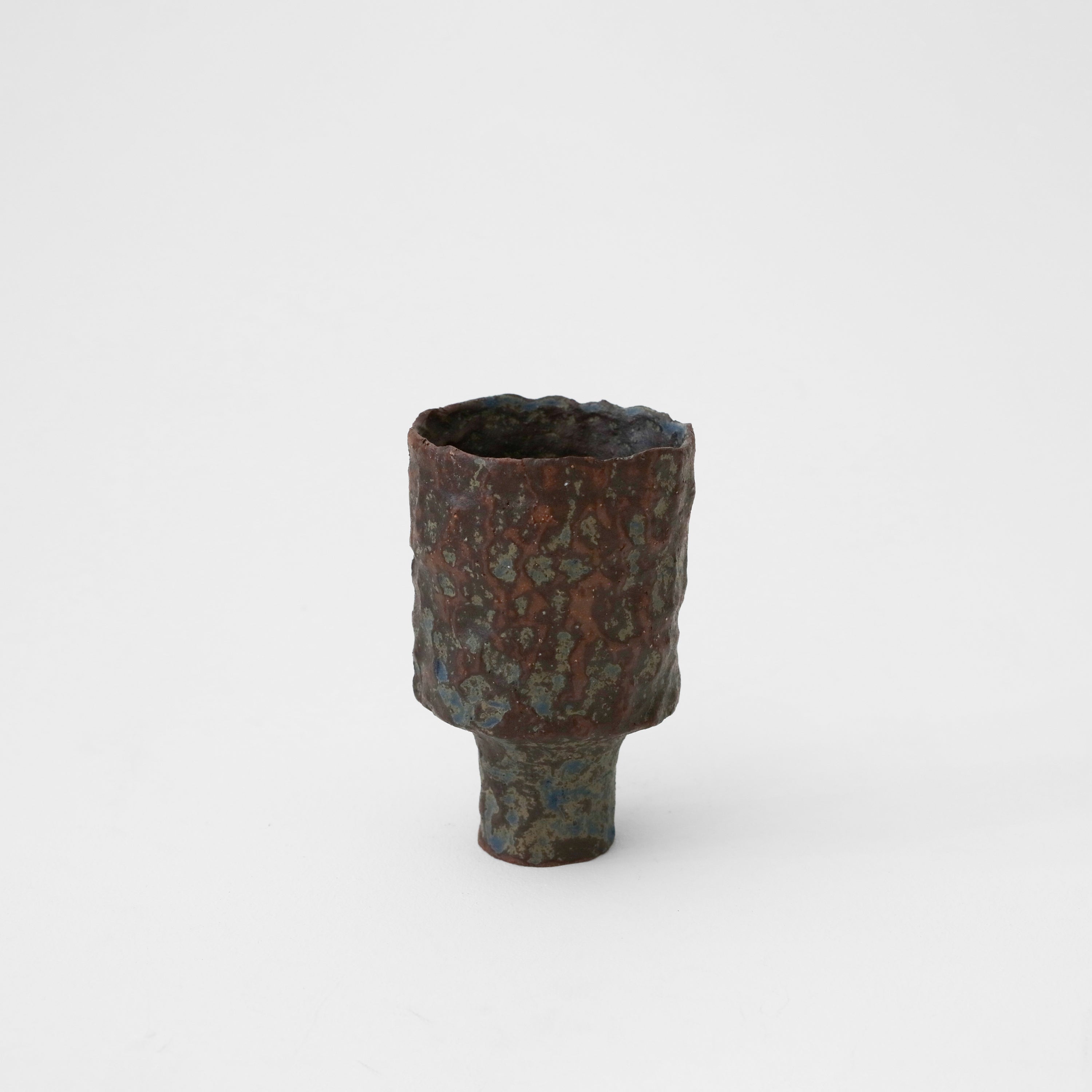 Brunswick Street Gallery - Em Frank | Small Patina Vessel 2