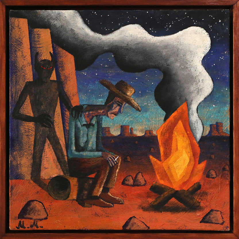 Brunswick Street Gallery - Mickey Mason | Haunted by the Devil Cowboy