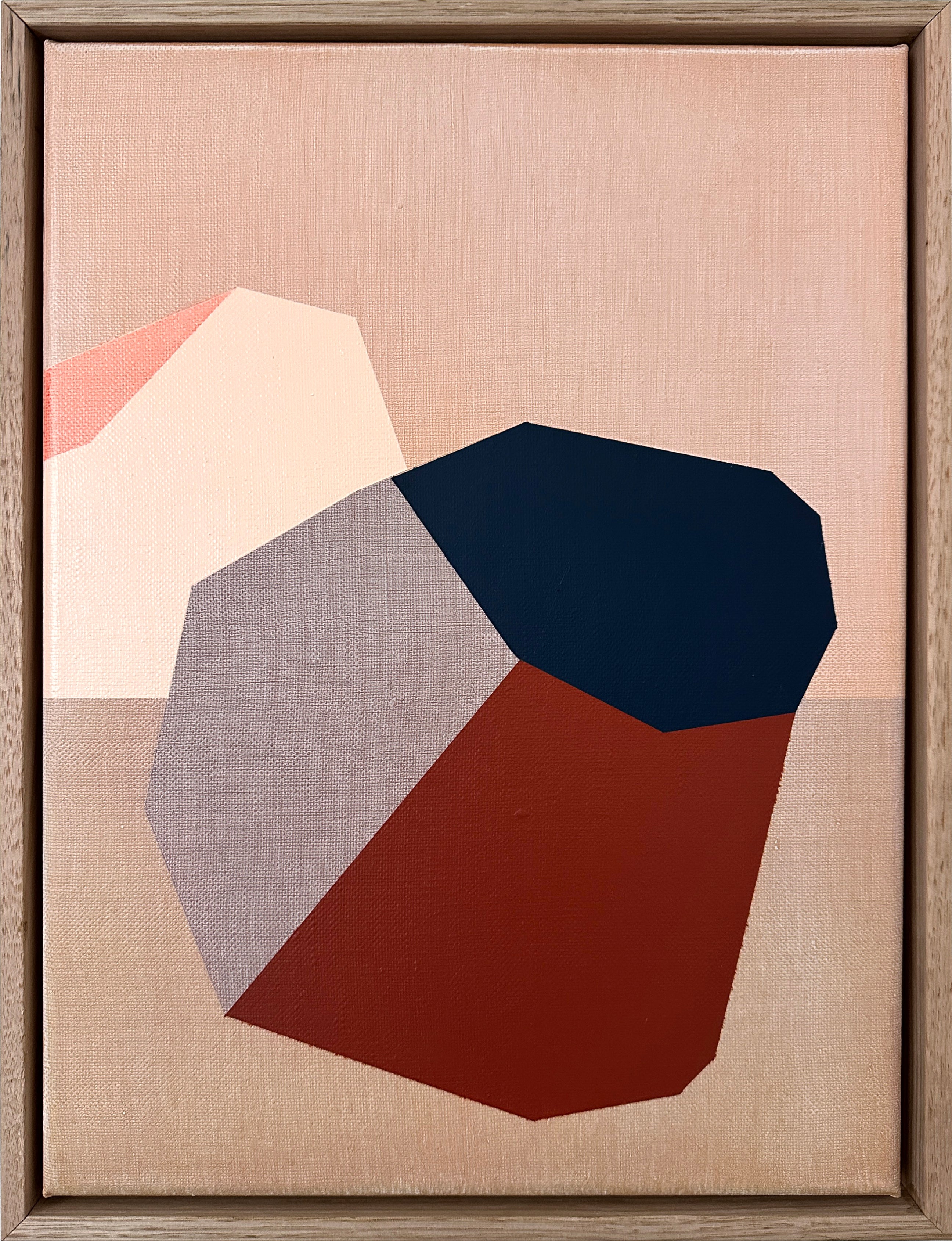 Brunswick Street Gallery - Marnie Ross | Rocks in Dusky Hues