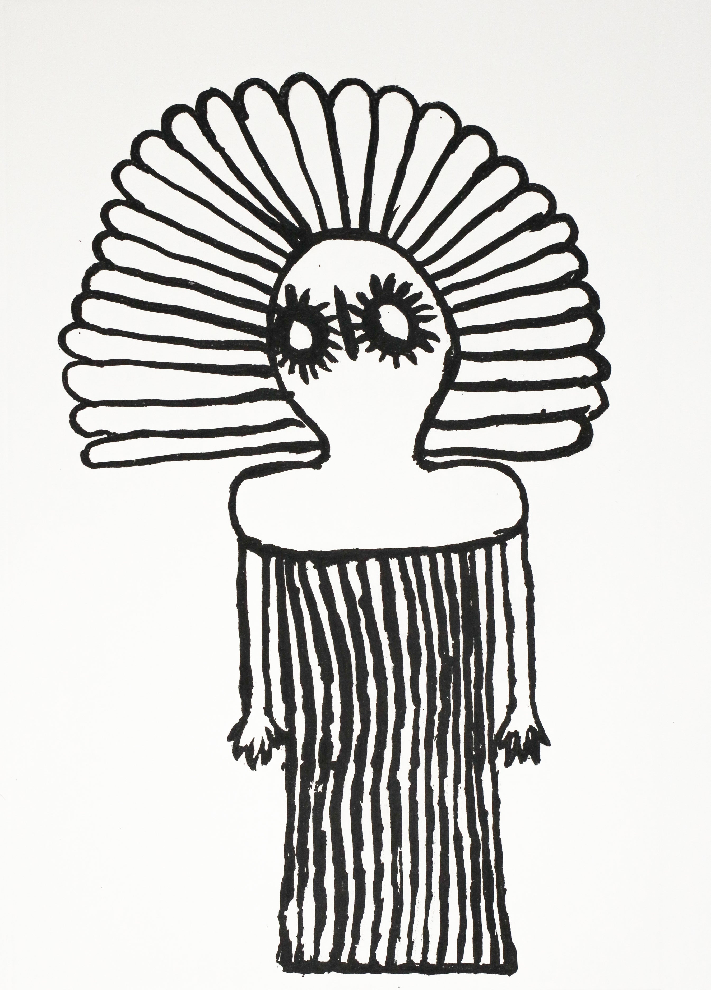 Brunswick Street Gallery - Mildred Minggi Mungulu | Wandjina (cloud and ...