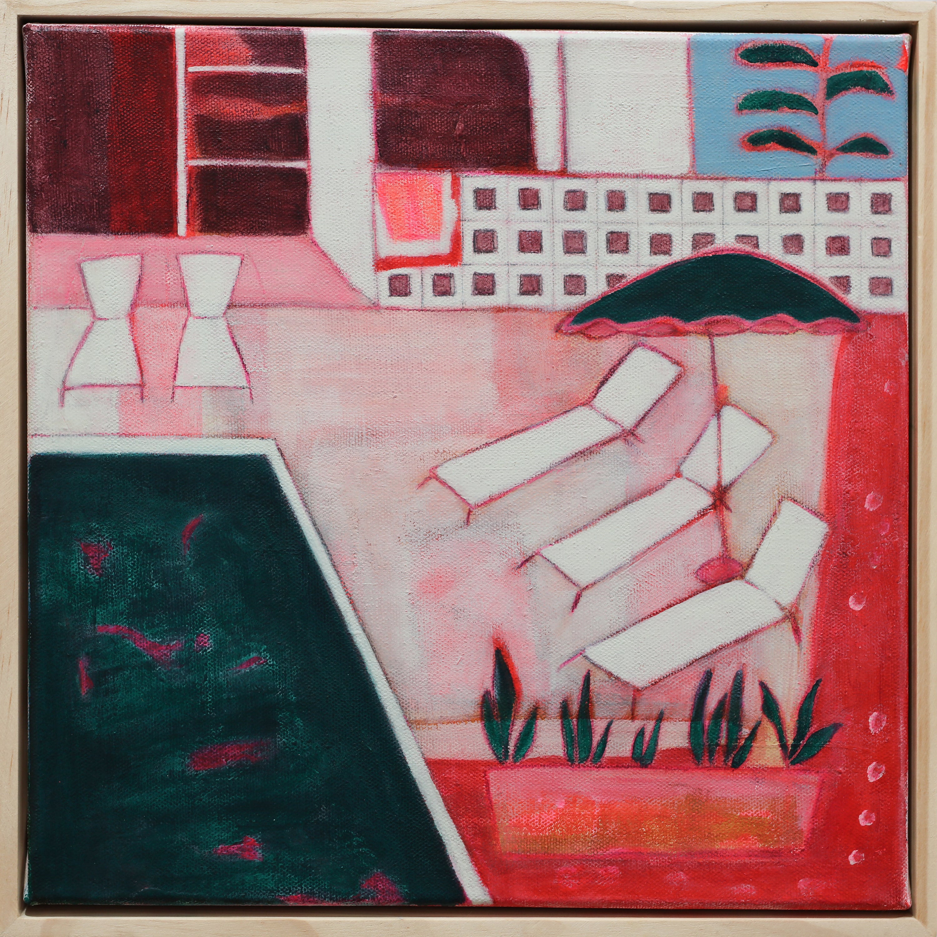 Brunswick Street Gallery - Sharon Hunjas | Noosa Poolside